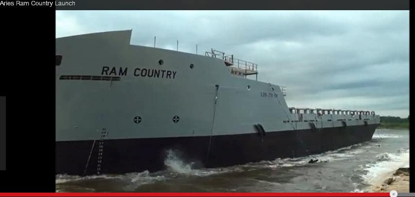 Launching Ram Nation | Aries Marine Corporation